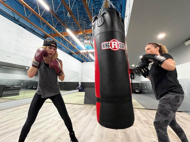 Punching up fitness: Jess Ledbetter brings boxing to Williams | News ...