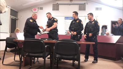 Williams Police officers recognized for life saving actions during 911 ...