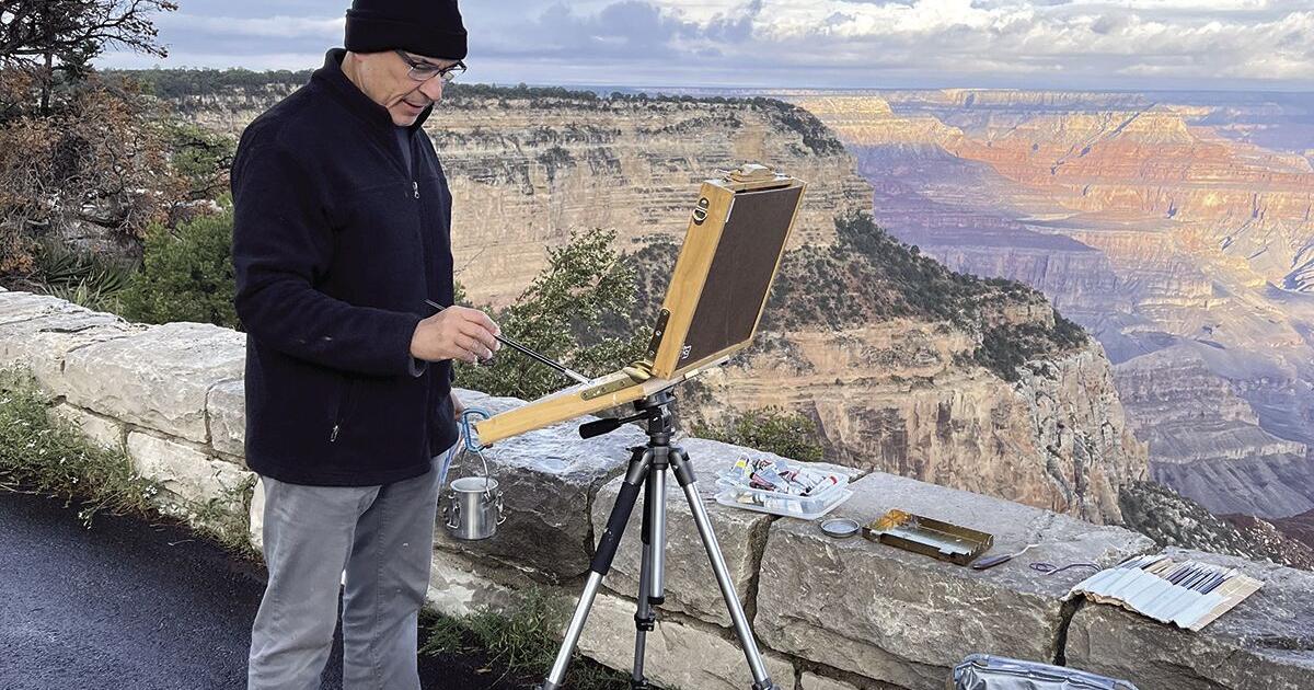 Painting in paradise: Celebration of Art gives artists audience at ...