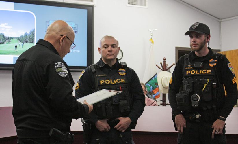 Williams Police officers recognized for life-saving actions | Williams ...