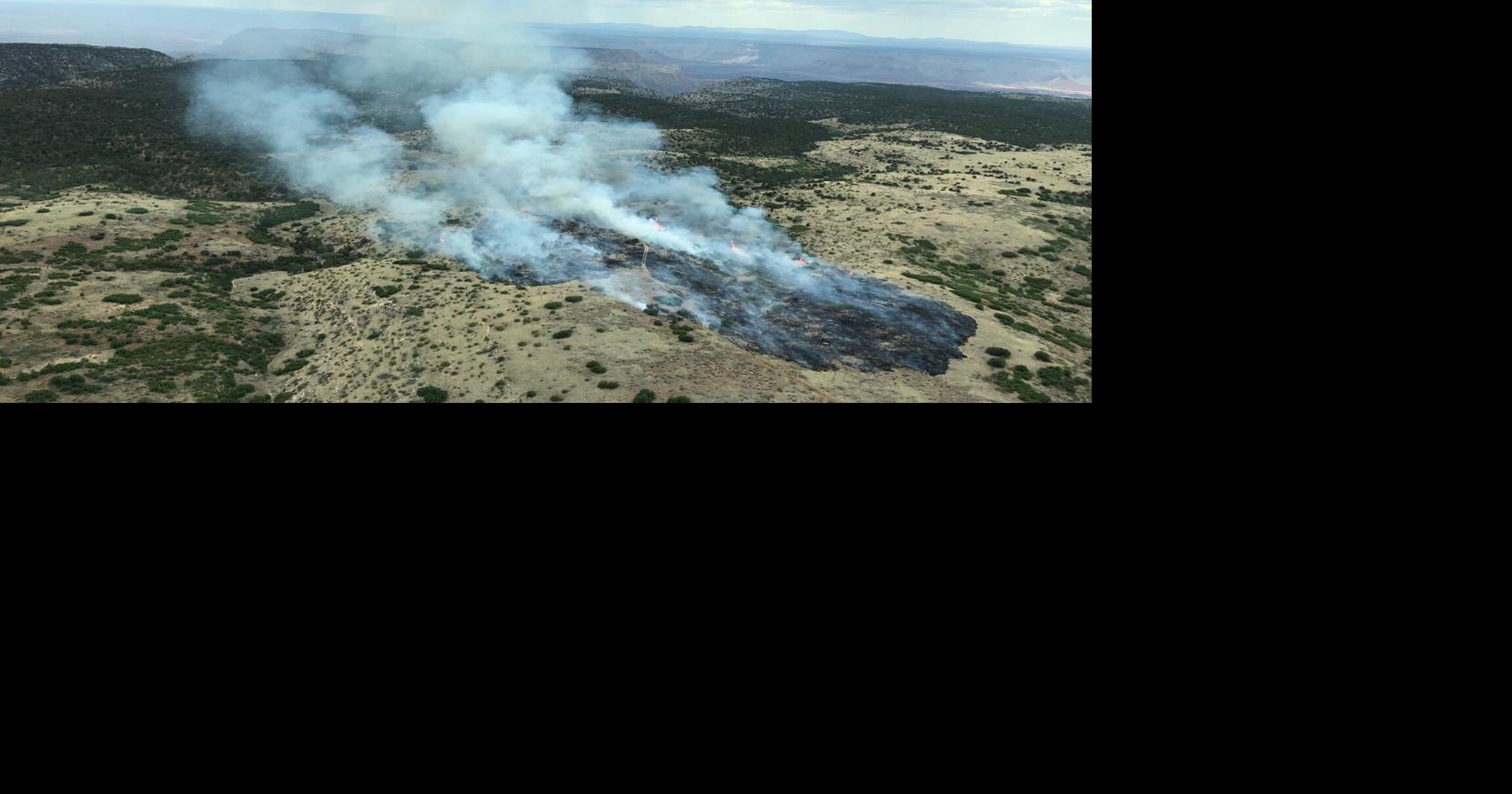 Lightning strike sparks wildfire near North Rim | Grand Canyon Local ...