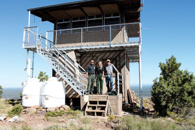 The art of fire watching: Red Butte Lookout | Features | williamsnews.com
