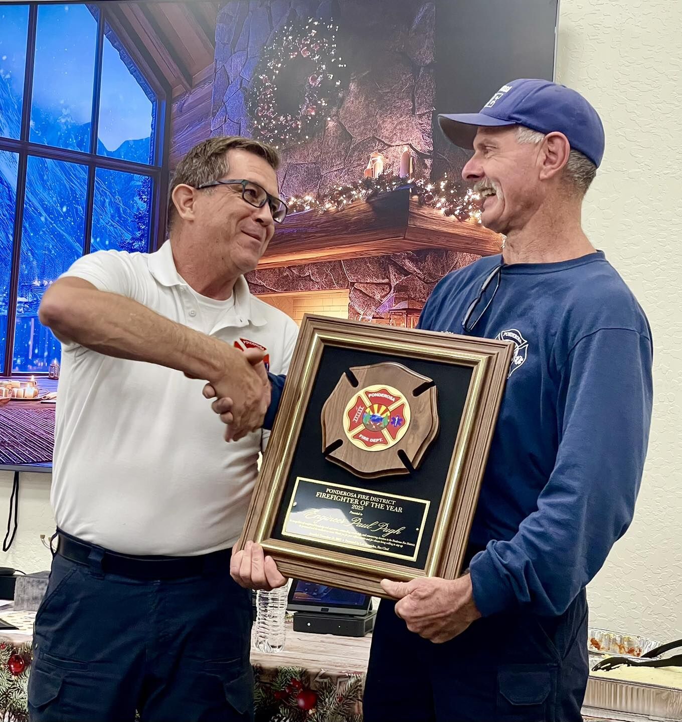 Paul Pugh named PFD's Firefighter of the Year | Regional | williamsnews.com
