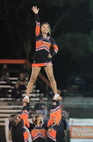 Vikings cheer takes the field at Williams High School | Sports ...
