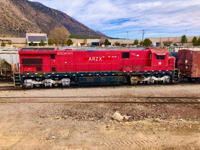 Long-term storage: Williams train car makes its way to Camp Navajo for ...