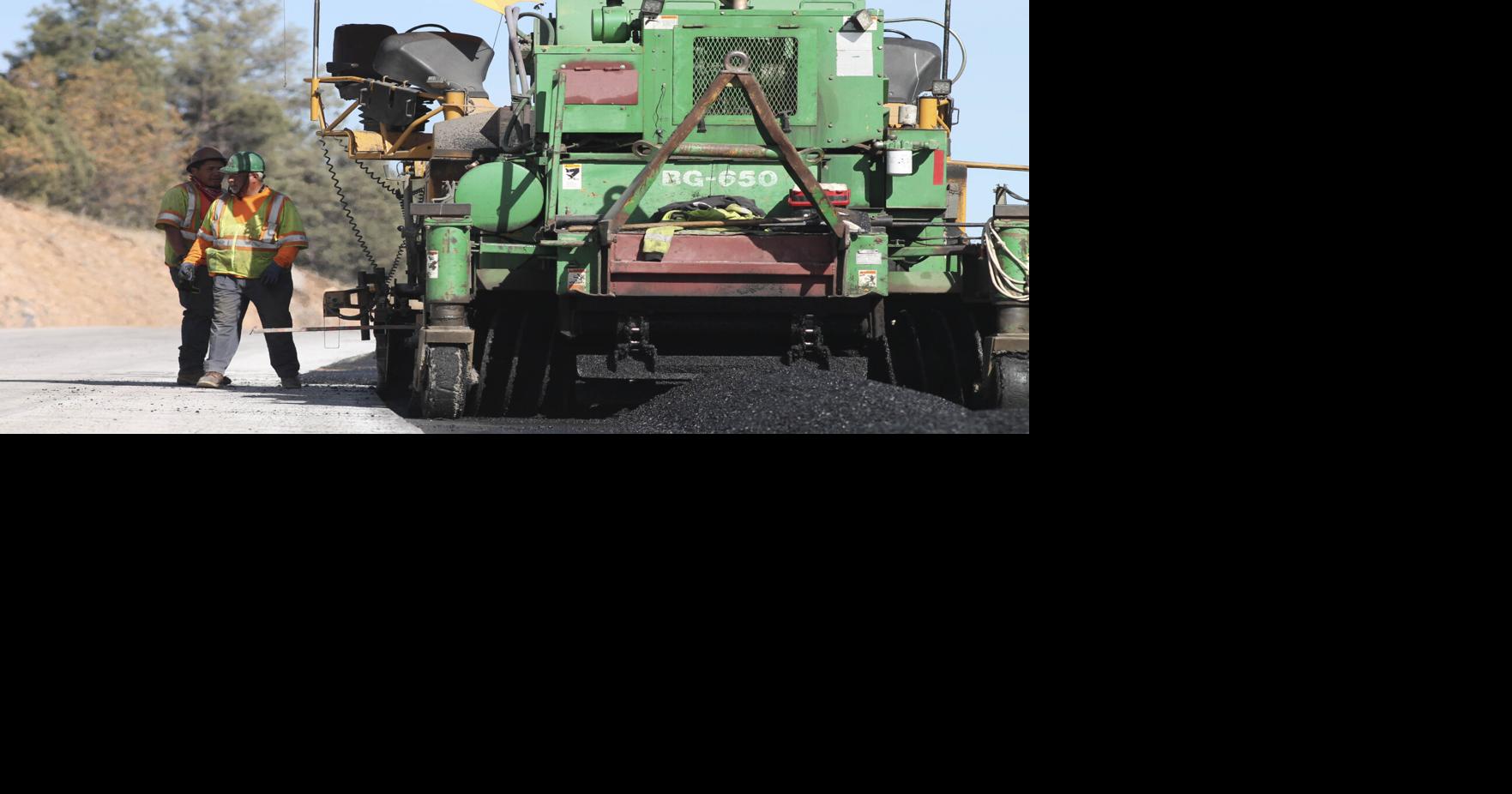 Repaving project on I-40 from Devil Dog Road to Williams nearly ...
