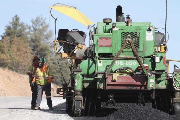 Repaving project on I-40 from Devil Dog Road to Williams nearly ...