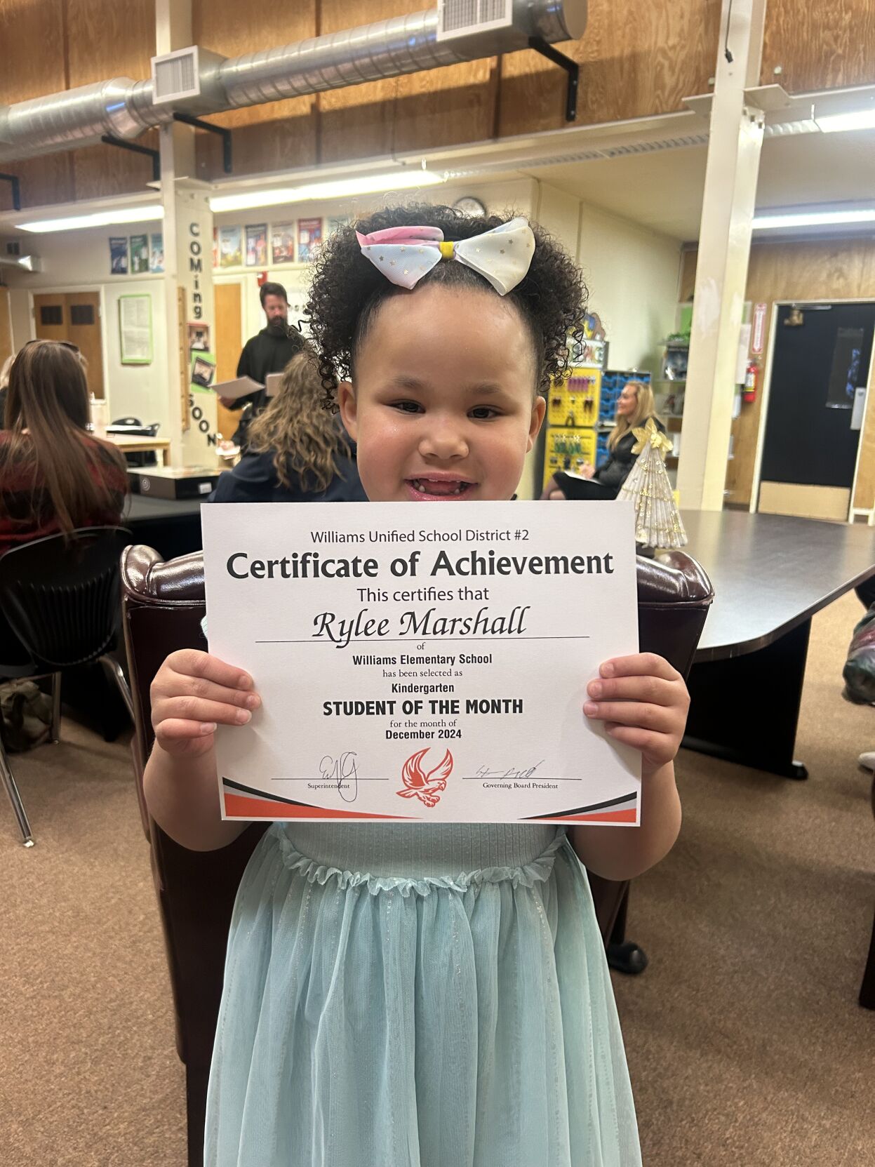 WEMS announces students of the month | Sports | williamsnews.com