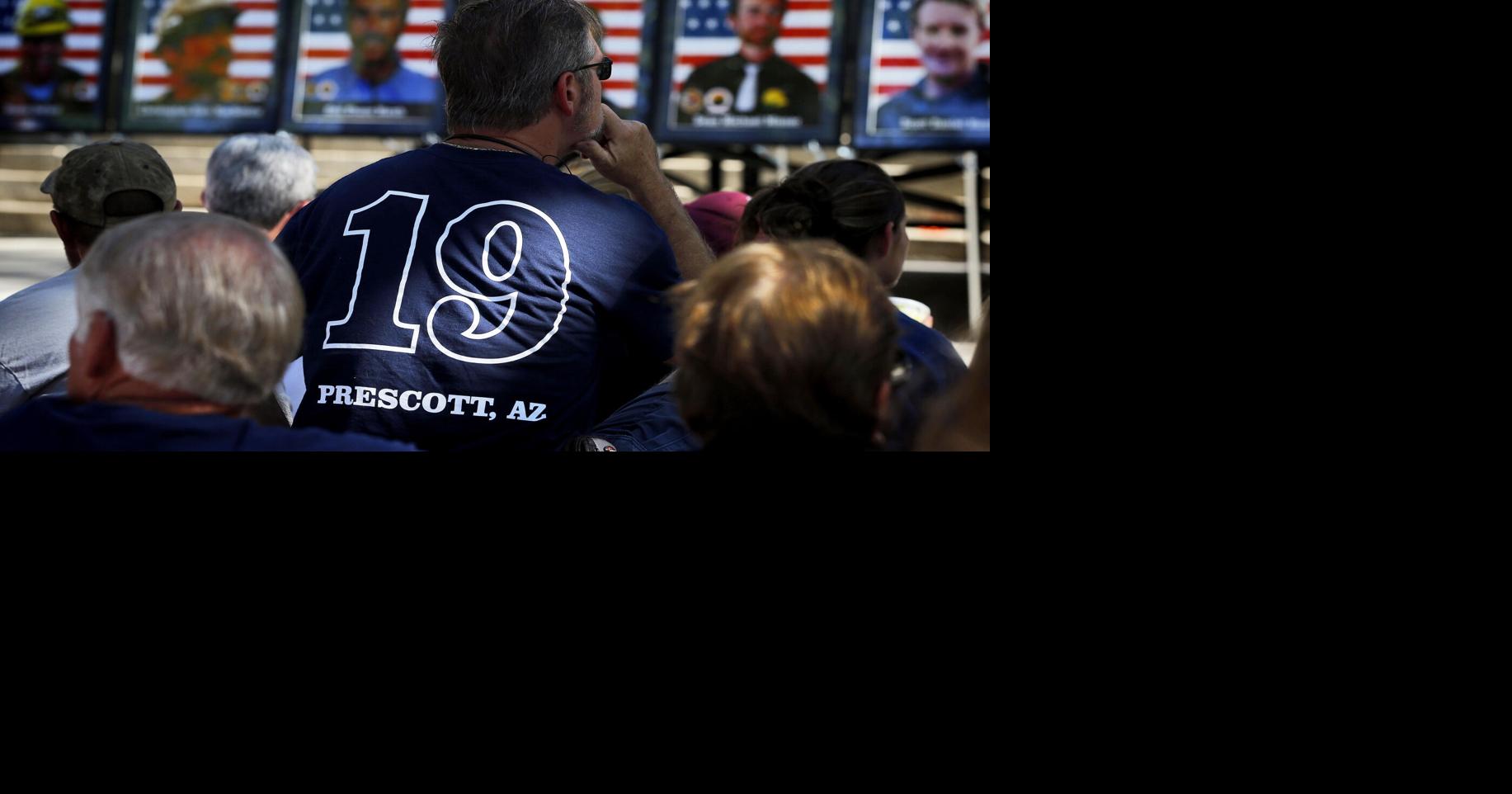 Ducey honors 19 Yarnell firefighters on eighth anniversary | Regional ...