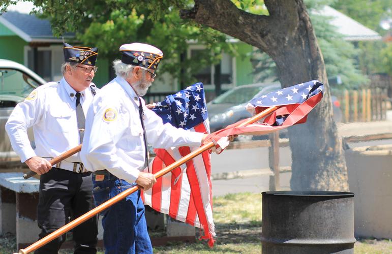 Dignified Retirement of Flags ceremony commemorated with respect and ...