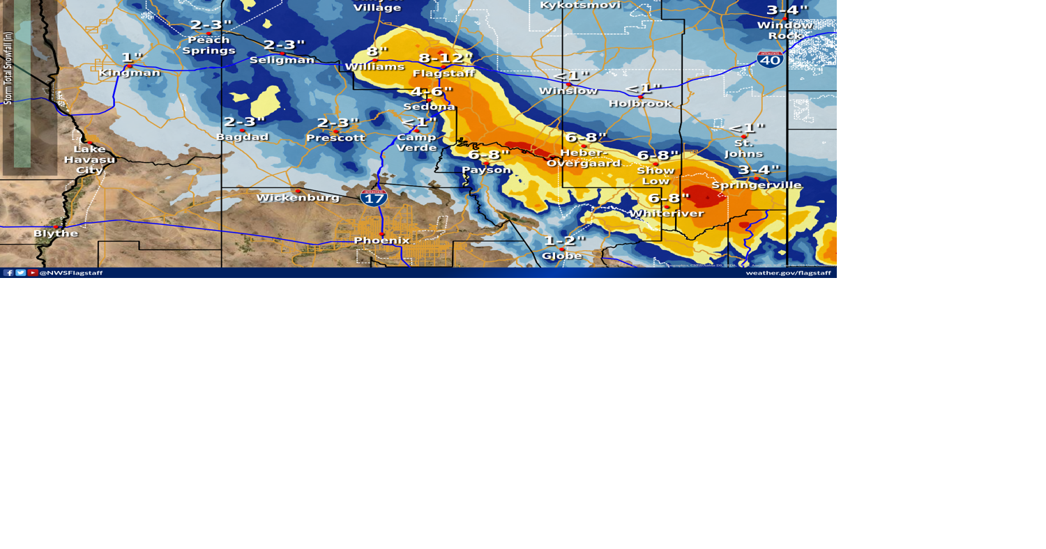 Winter storms sets its sights on Williams - again | News | williamsnews.com