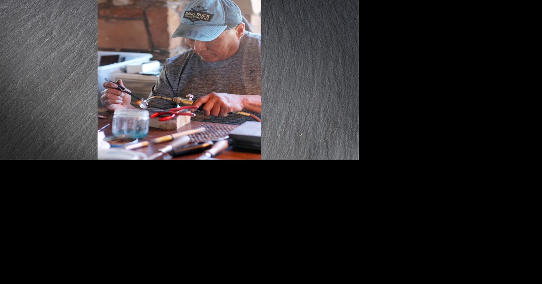 Art, spirituality and serenity: Hopi silversmith Duane Tawahongva ...