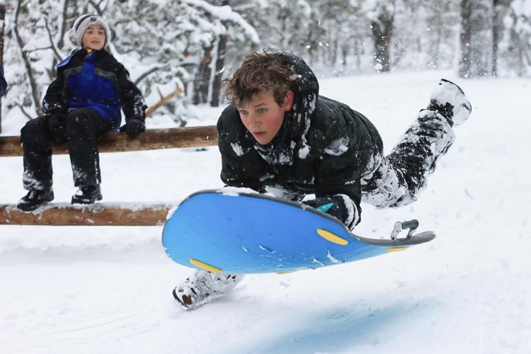 Snow play area cause for fun and concern | Photo Galleries ...