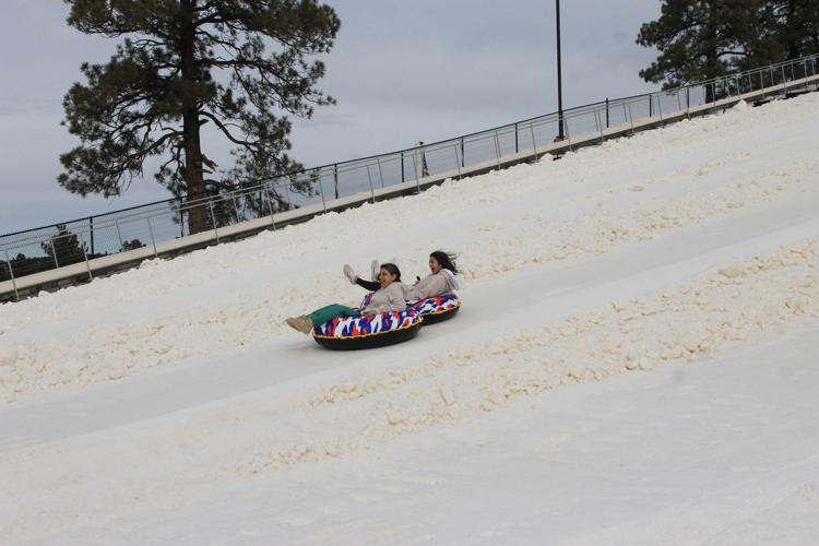 Beginning their first winter season in Williams, Canyon Coaster ...