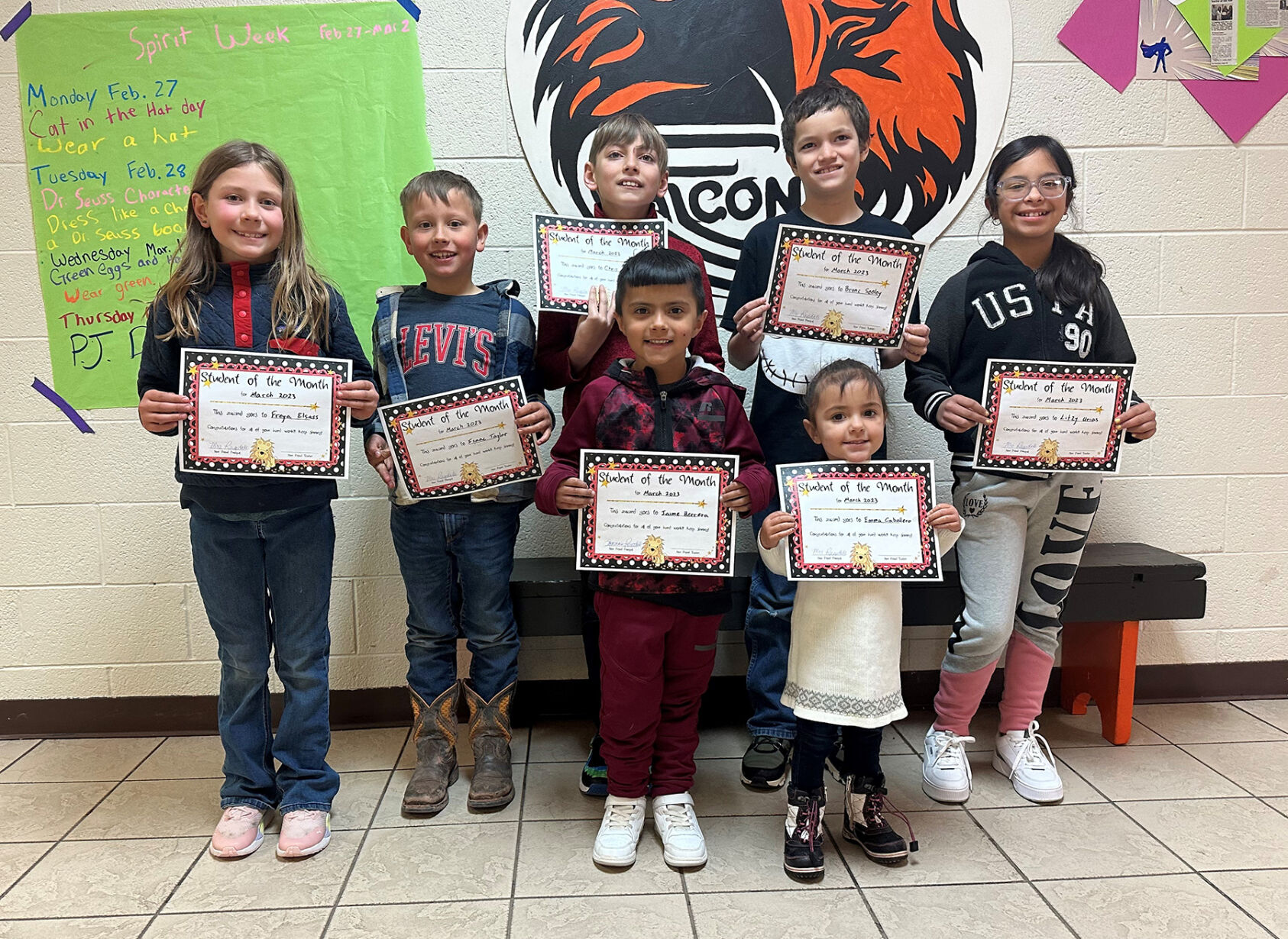 Williams Elementary-Middle School announces March Students of the Month ...