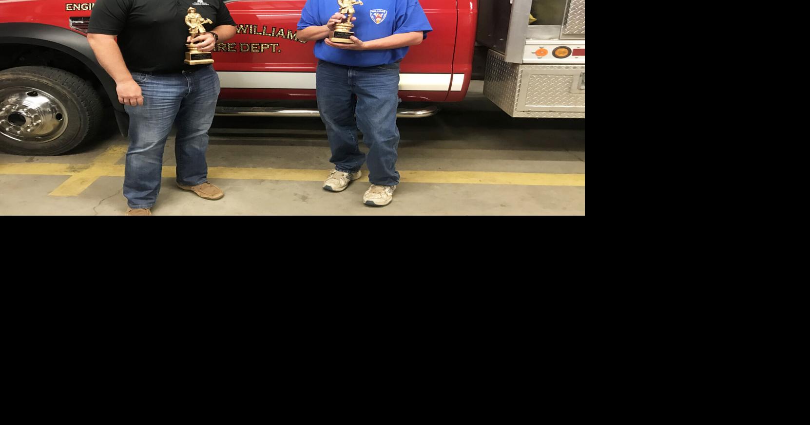 Williams Fire recognizes Jeff Dent and Jeff Pettit for years of service ...