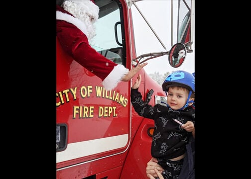Williams Fire names Firefighter of the Year, responds to house, semi ...