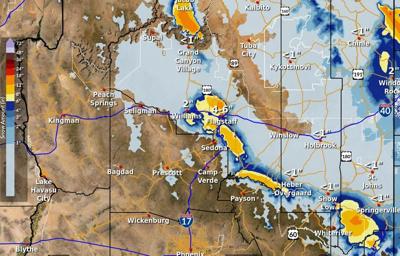 Rain and snow arriving later today in Williams | News | williamsnews.com
