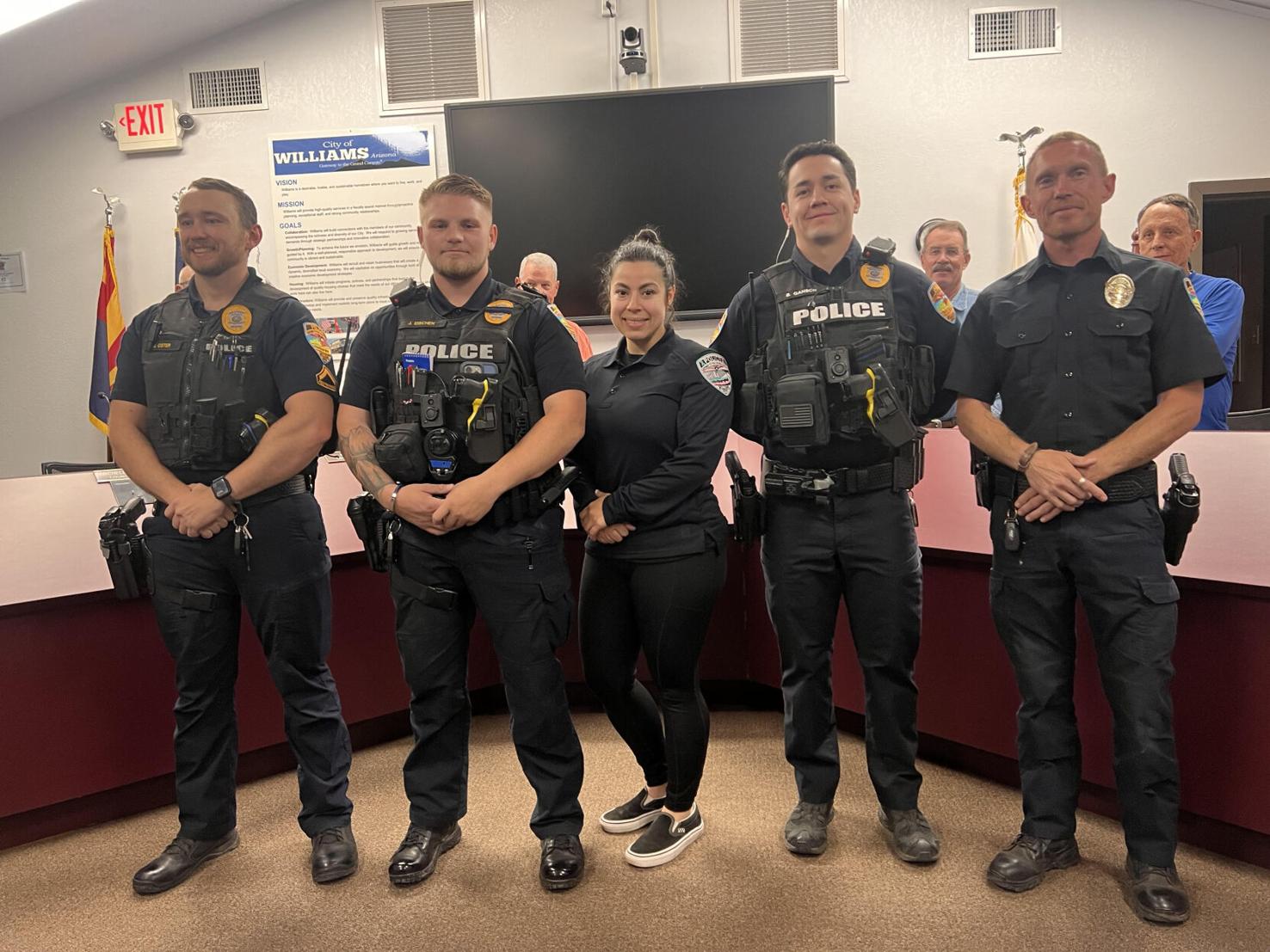 Williams Police welcomes new officers | Williams Local News ...