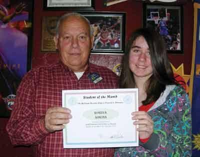 Photo: Seventh grade student of the month | News | williamsnews.com