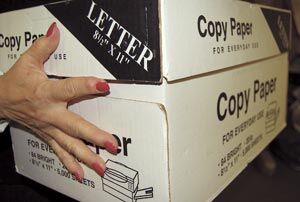 No copy paper | News | williamsnews.com