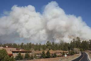 Fire on Kaibab National Forest Tusayan Ranger District | Grand Canyon ...