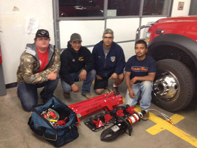 Photos: Williams Fire Department gets new gear | News | williamsnews.com