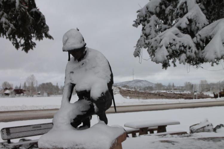 Areas of Williams see up to 14 inches of snow over two-week period of ...