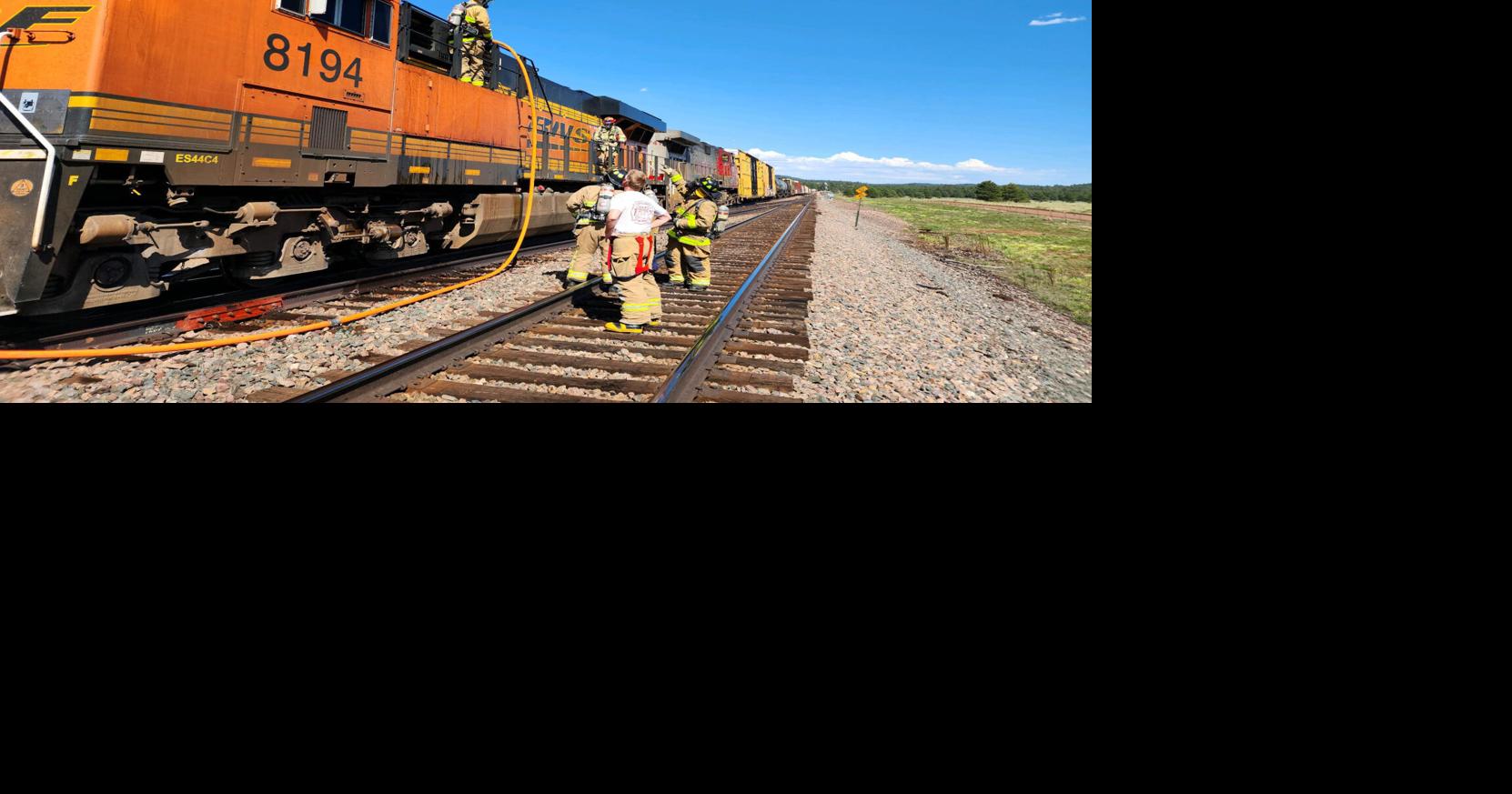Ponderosa Fire responds to locomotive fire in Bellemont | Williams ...