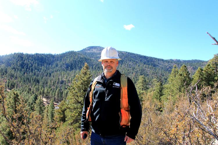 Aerial logging on Bill Williams Mountain | Photo Galleries ...