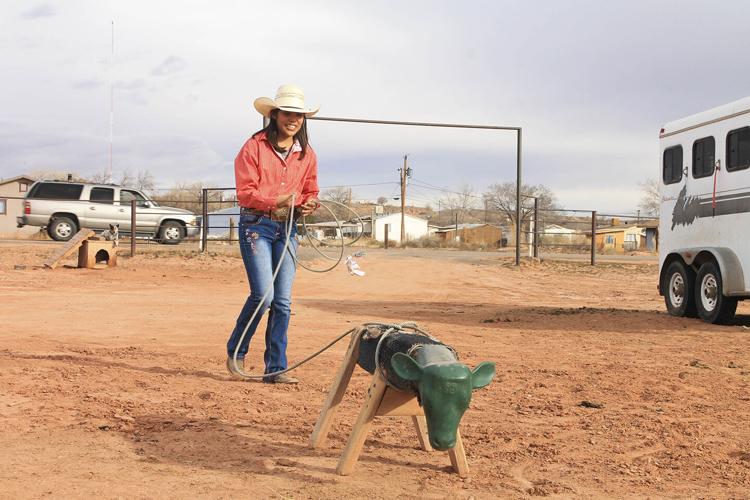 Jr. NFR Competitor Shilah Williams Of Tuba City | Photo Galleries ...