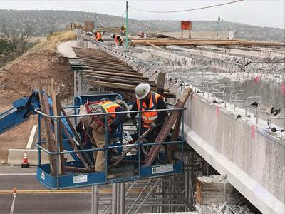 I-40 narrowed to one lane for bridge work near Ash Fork | News ...