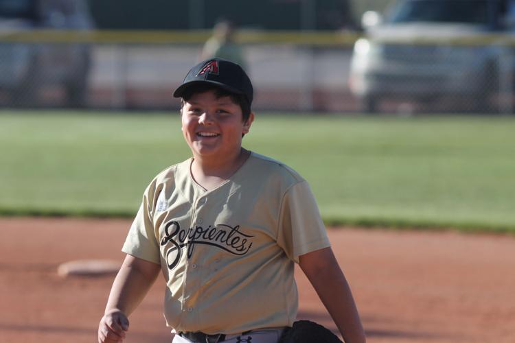 Williams Little League majors baseball teams battle at the plate ...