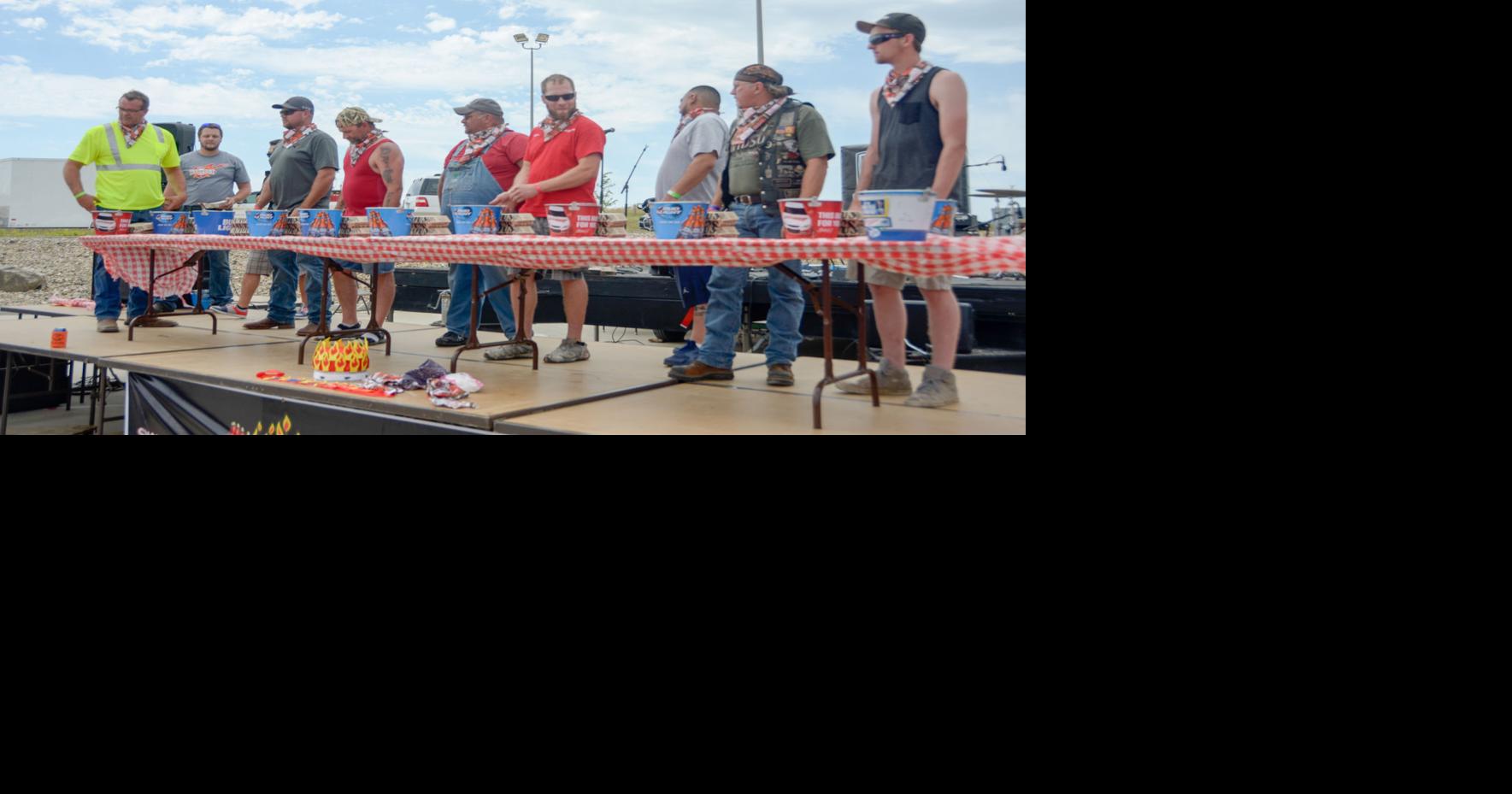 Rib-eating contest at Rockin Ribfest 2017 | Community | willistonherald.com
