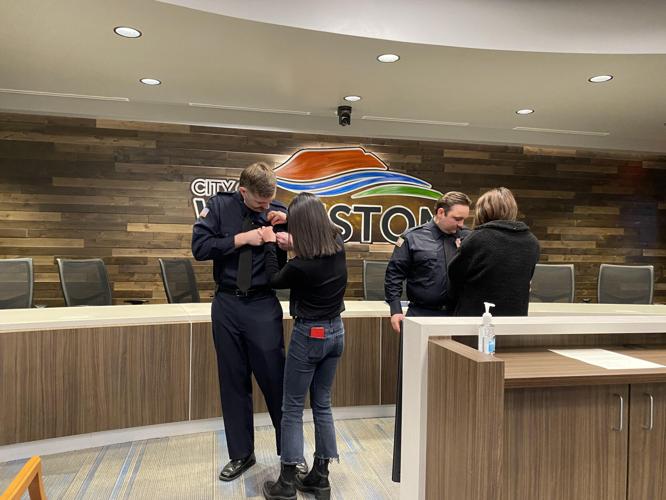 Williston Fire Department honors two at oath ceremony | Williston ...