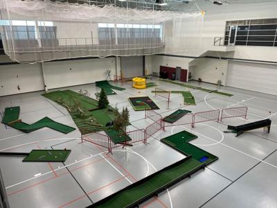 Rough Rider Center creates indoor mini golf course for kids | Local ...