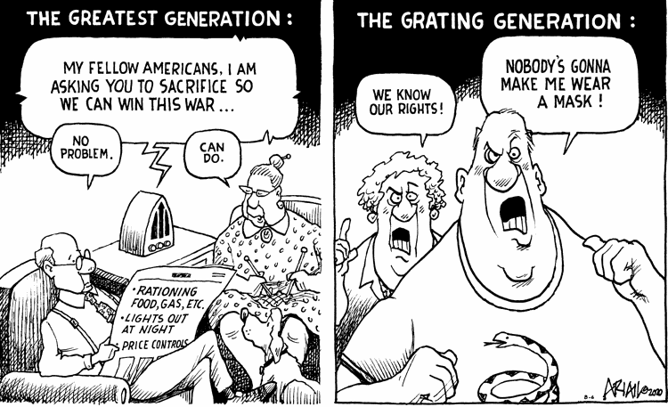 Generation cartoon | Opinion | willistonherald.com