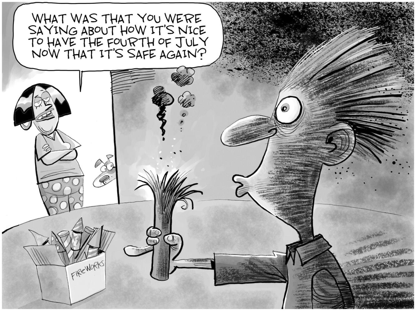 Independence day cartoon | Opinion | willistonherald.com