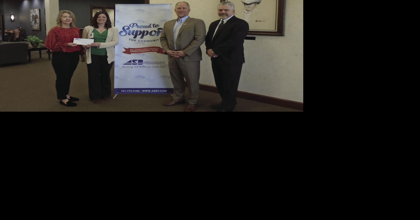 American State Bank donates to CHI St. Alexius Health | Local News ...