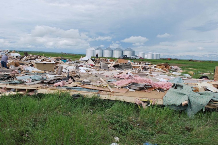 Microburst destroys home | Local News Stories | willistonherald.com