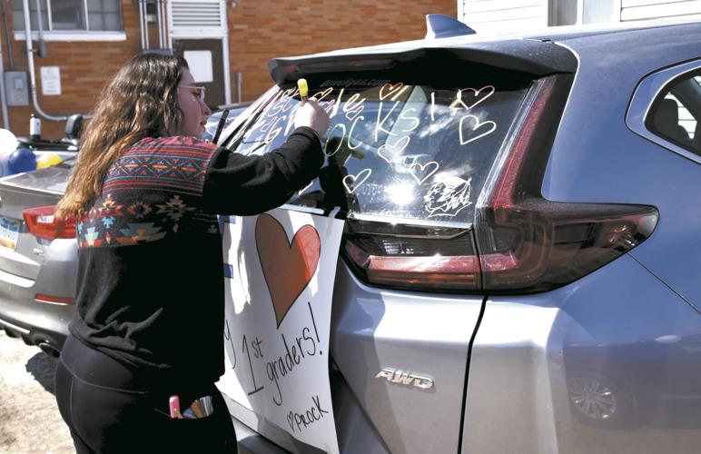 Wilkinson Elementary staff show support for students with parade ...