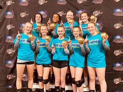 Chaos, Williston's 14U travel volleyball team, preps for national ...