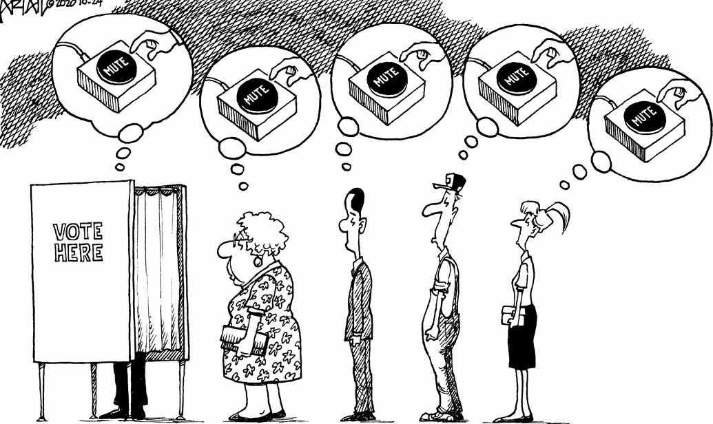 Mute cartoon | Opinion | willistonherald.com