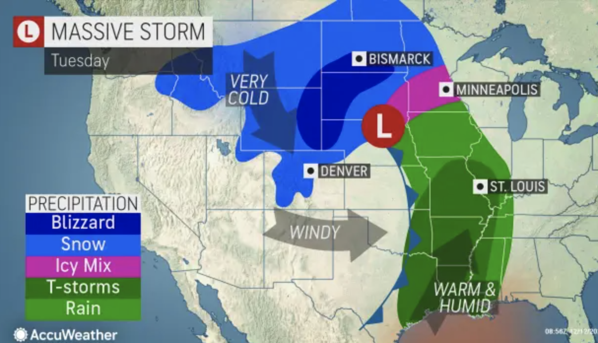 Williston and Sidney residents expecting big winter storm | Regional ...