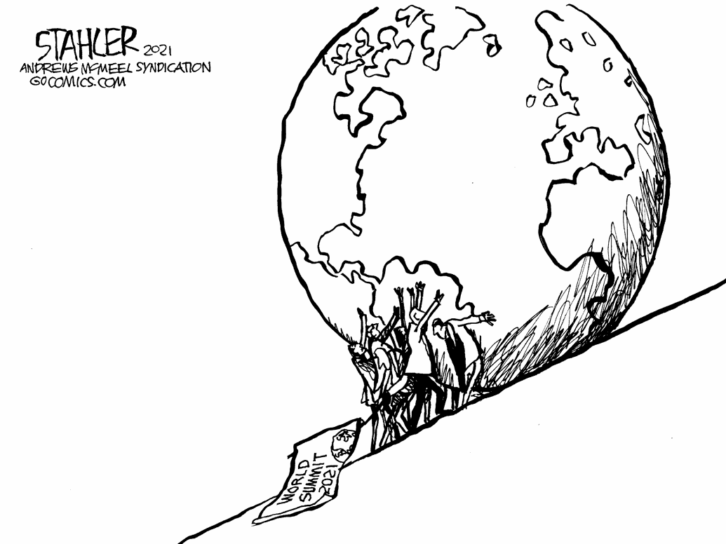 World summit cartoon | Opinion | willistonherald.com