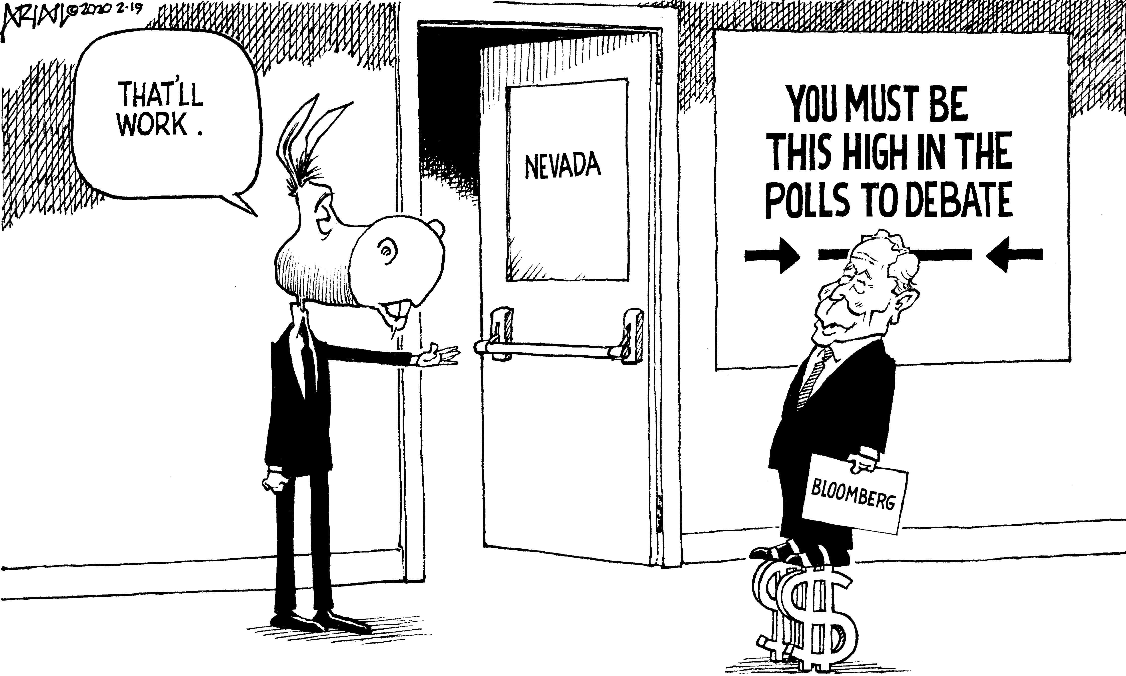 Bloomberg cartoon | Opinion | willistonherald.com