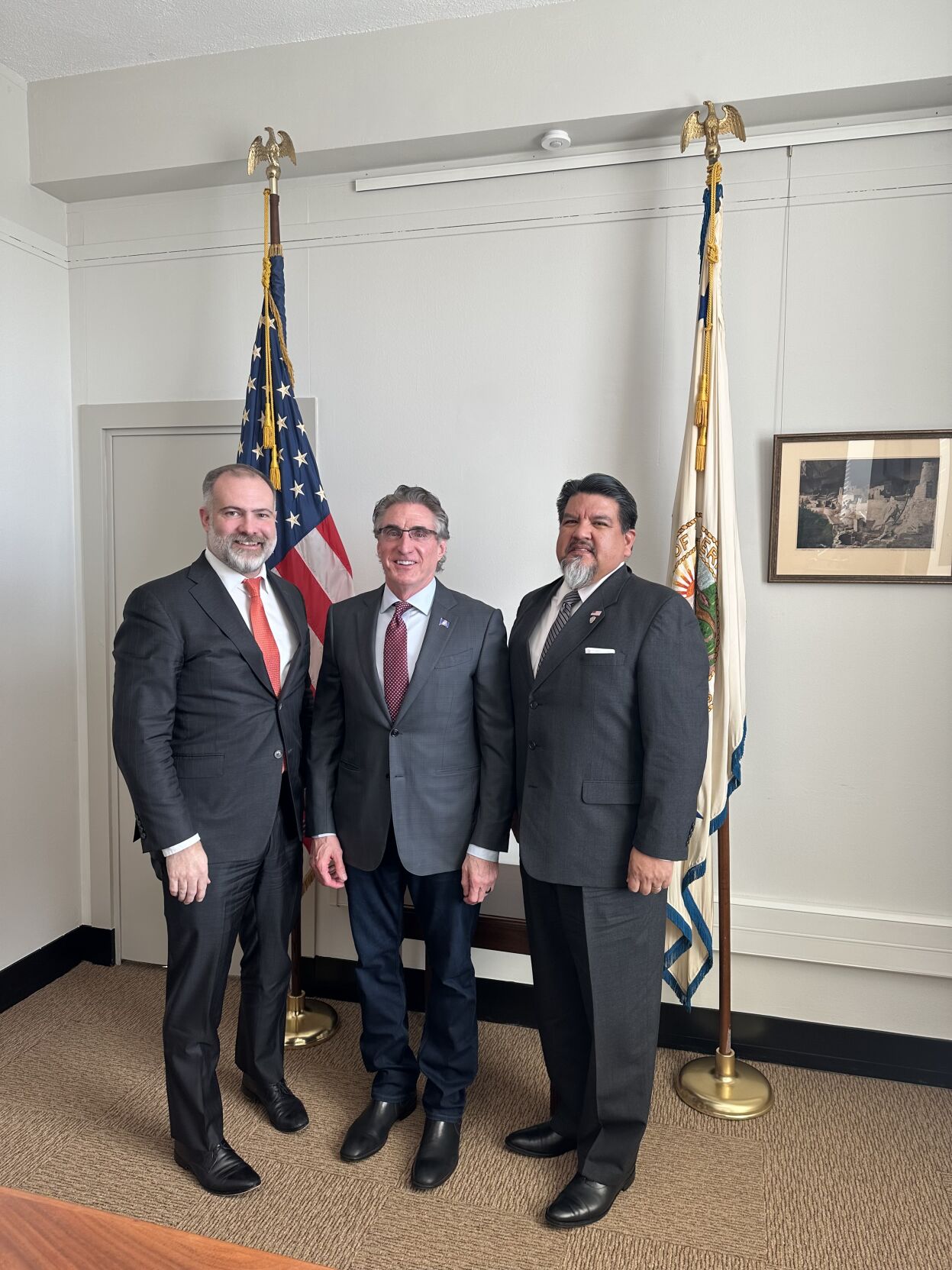 Burgum meets with Interior deputy secretary, NPS director on Painted ...