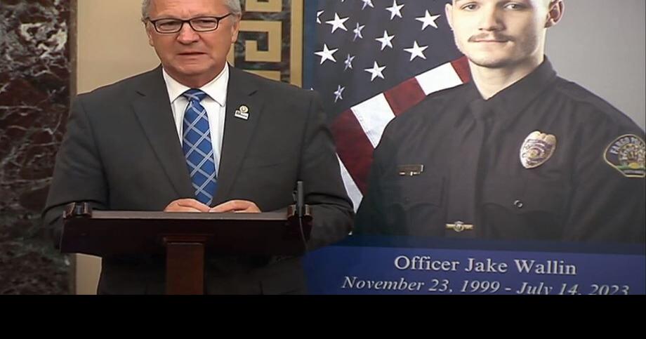 Senator Cramer honors fallen officer on Senate floor | Local News ...
