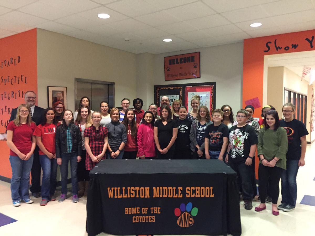 Williston Middle School Students Raise Funds for United Way | Community ...