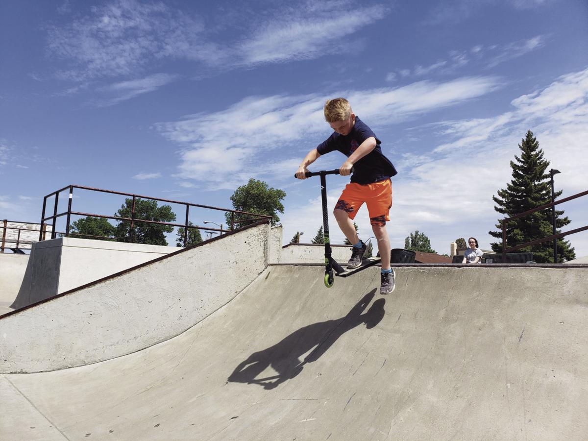 Skate park weather short-lived with rain in forecast | Williston ...